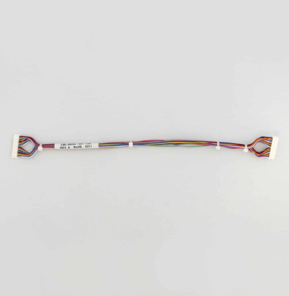 Serial – Dual 1.25mm Molex Duo-Clasp, 12″ – CBL-SER4-001-12