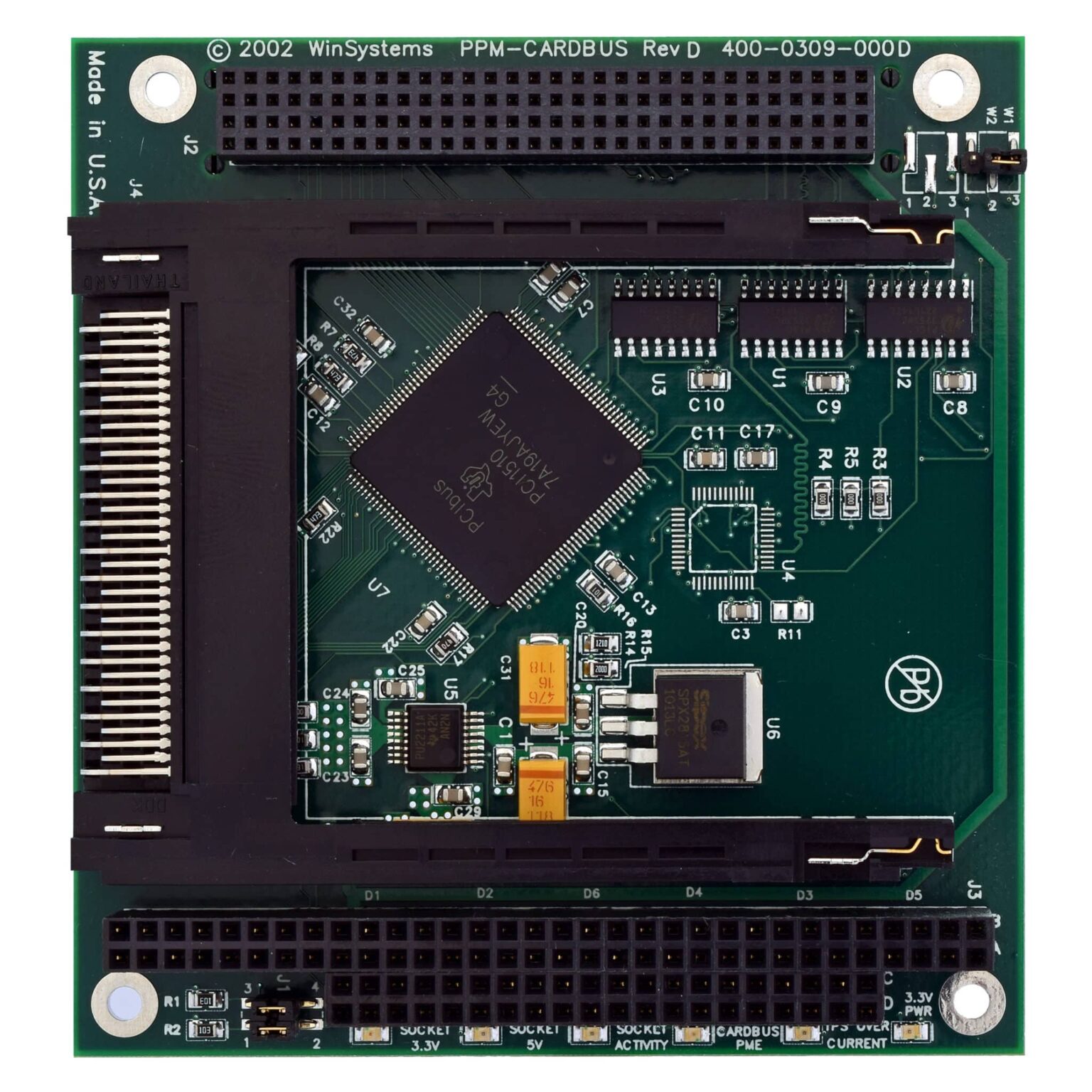 PC/104-Plus PC Card/Cardbus Adapter – PPM-CARDBUS